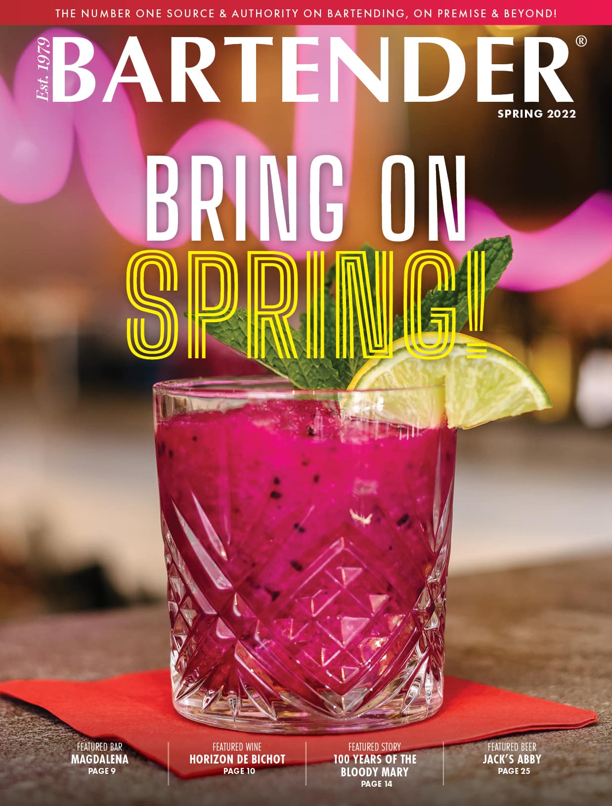 BARTENDER® Magazine Spring 2022 | BARTENDER.com