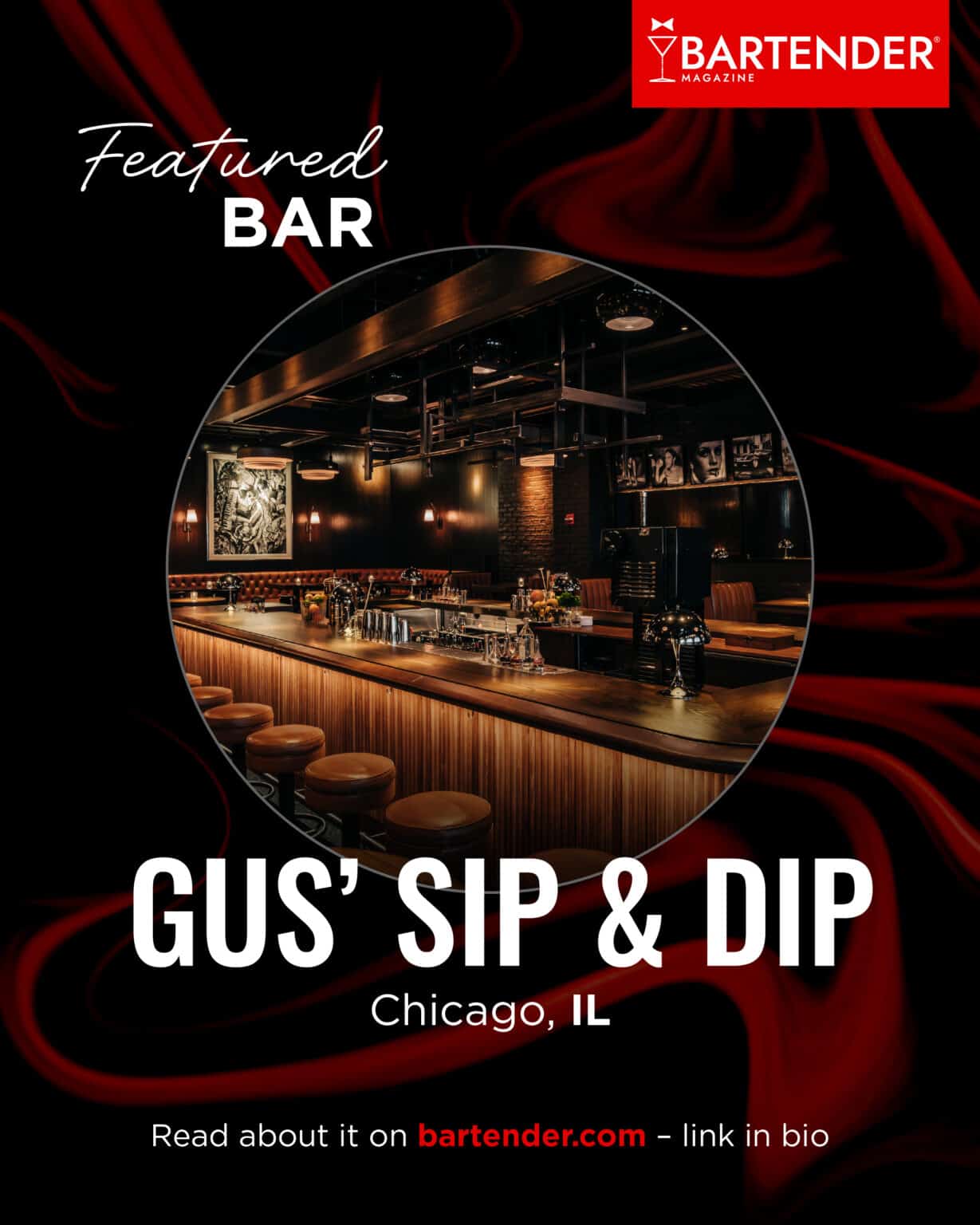 Featured Bar March 2026: Gus' Sip & Dip, Chicago, IL | BARTENDER.com